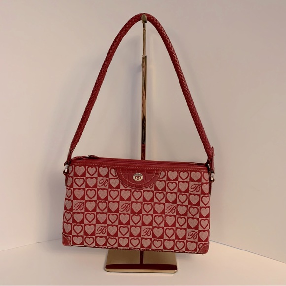 Brighton | Bags | Brighton Red Heart Shoulder Bag | Poshmark